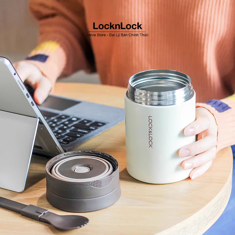 Hộp giữ nhiệt Food Jar Lock&Lock LHC8024 500ml - Larva Store | Shopee ...