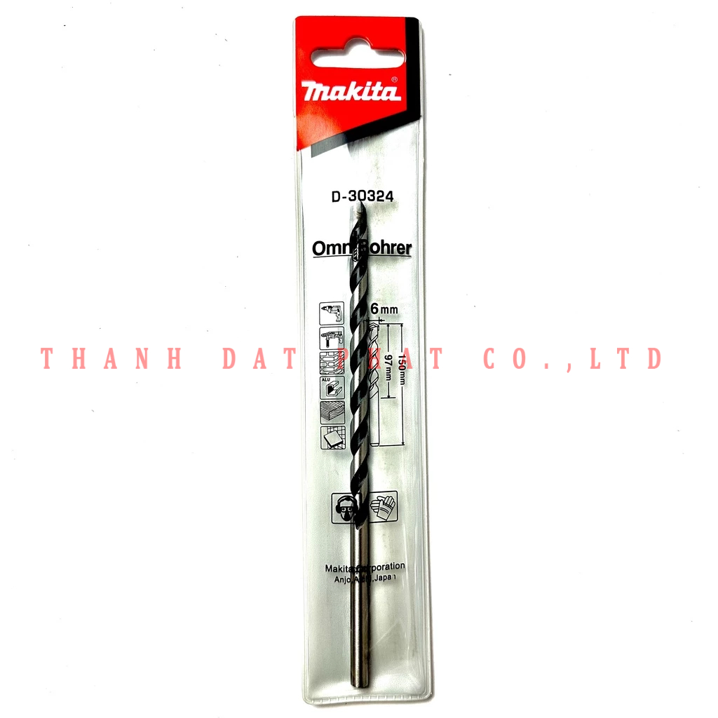Mũi Khoan Đa Năng 6X150Mm Makita D-30324 Chính Hãng | Shopee Việt Nam