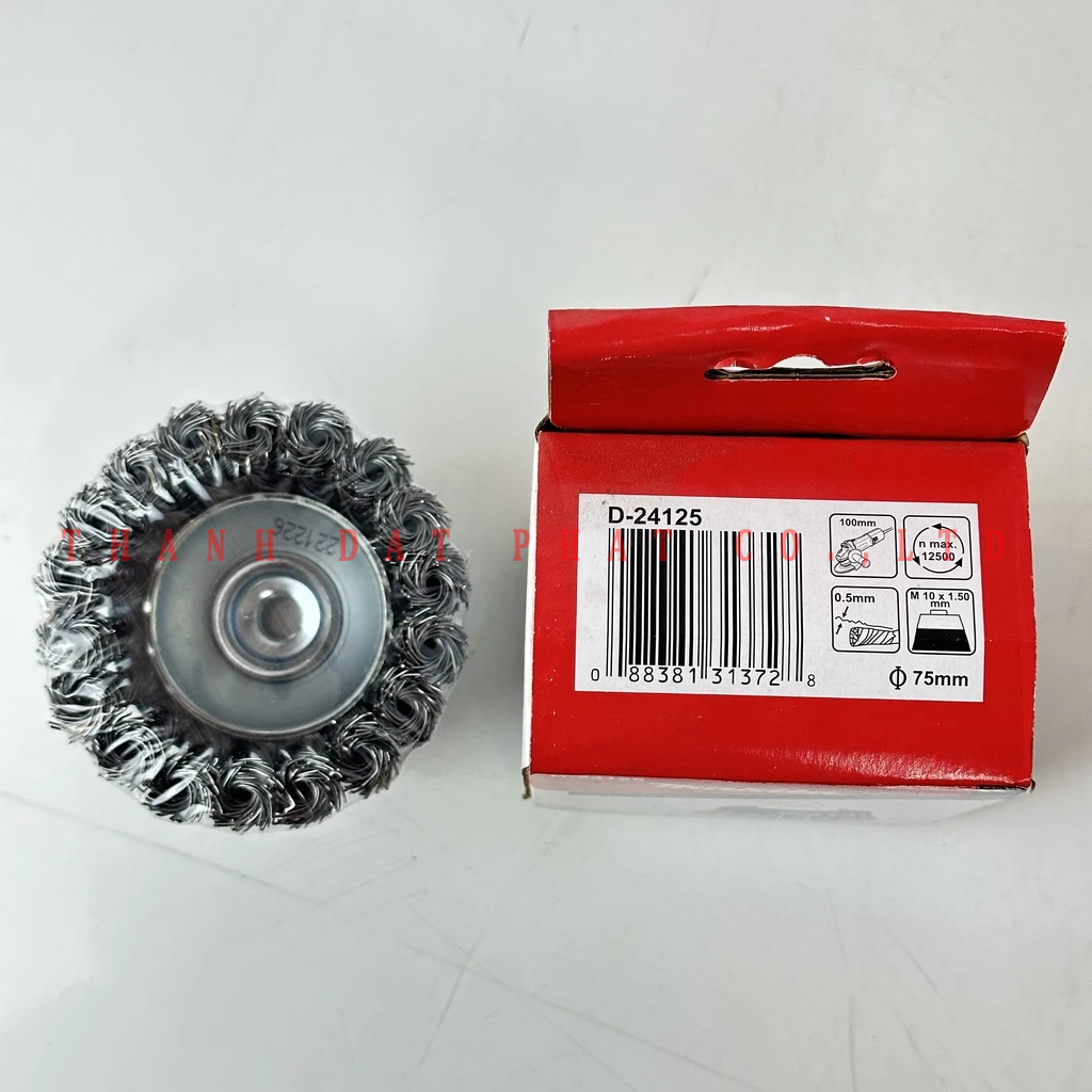 Chổi Kim Loại Dạng Xoắn 75Mmxm10 Makita D-24125 Chính Hãng | Shopee ...