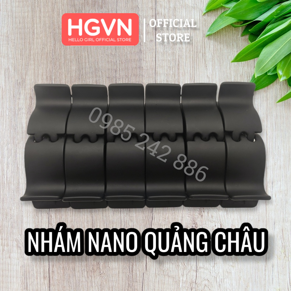 Kẹp Càng Cua HGVN Kẹp Tóc Càng Cua Đen Nhám NANO Hàng Quảng Châu ...