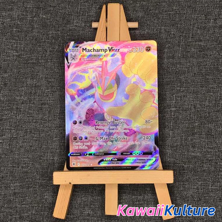 Thẻ hình Pokemon Machamp VMAX 073/189 - Lá bài lẻ Sword & Shield ...