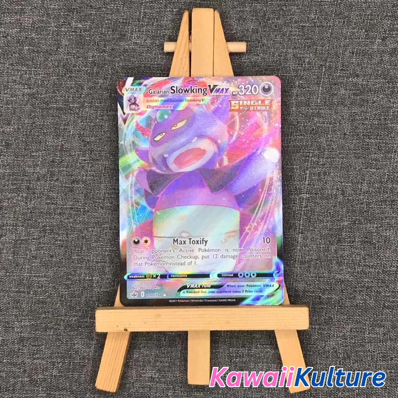 Thẻ hình Pokemon Galarian Slowking VMAX 100/198 - Lá bài Sword & Shield ...