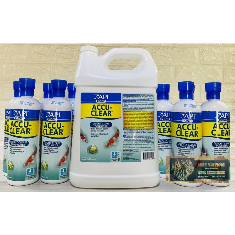 API® POND ACCU-CLEAR: dung dịch Kh.ử Bụi, Kh.ử Đục - Làm Trong Nước Nhanh | Shopee Việt Nam