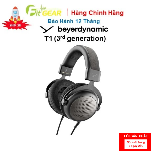 Tai Nghe Beyerdynamic T1 (3rd generation) Chính Hãng - Bảo Hành 12 Tháng | Shopee Việt Nam