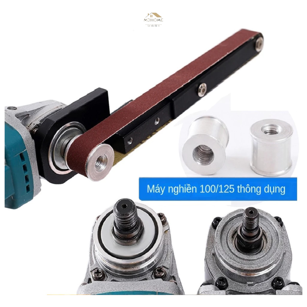 Bộ chuyển đổi máy mài góc thành máy chà nhám băng dây đai mài giáp dây mini cầm tay ,mẫu mới ...