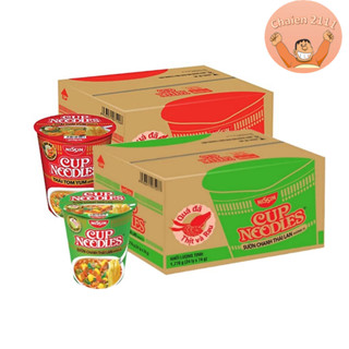 Thùng 12 Ly Mì Cup Noodles Nissin 67g đến 74g | Shopee Việt Nam