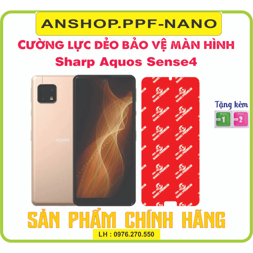 Cường lực dẻo bảo vệ màn hình điện thoại Sharp Aquos Sense4 (sense 4) | Shopee Việt Nam