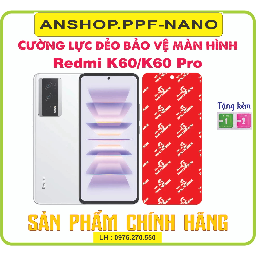 Cường lực dẻo bảo vệ màn hình điện thoại Redmi K60/K60 pro(K60pro) | Shopee Việt Nam