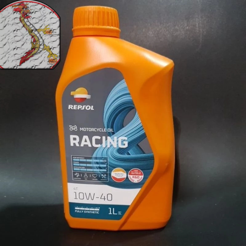 [Giá hủy diệt] Nhớt Repsol Racing 10W40 4T Fully Synthetic 1 Lít, nhớt ...
