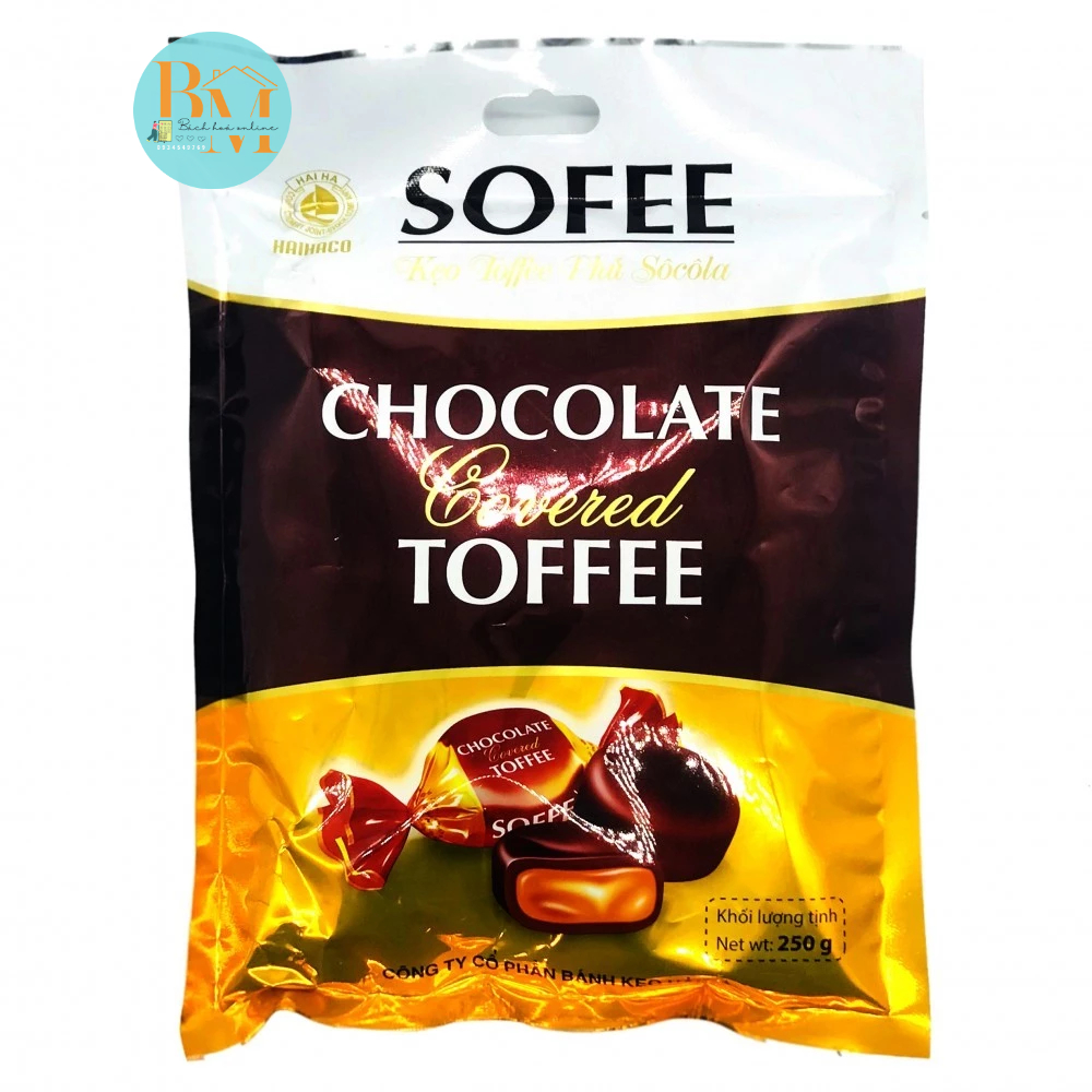 Kẹo Cà Phê, Kẹo TOFFEE Phủ Socola SOFEE gói 250g | Shopee Việt Nam