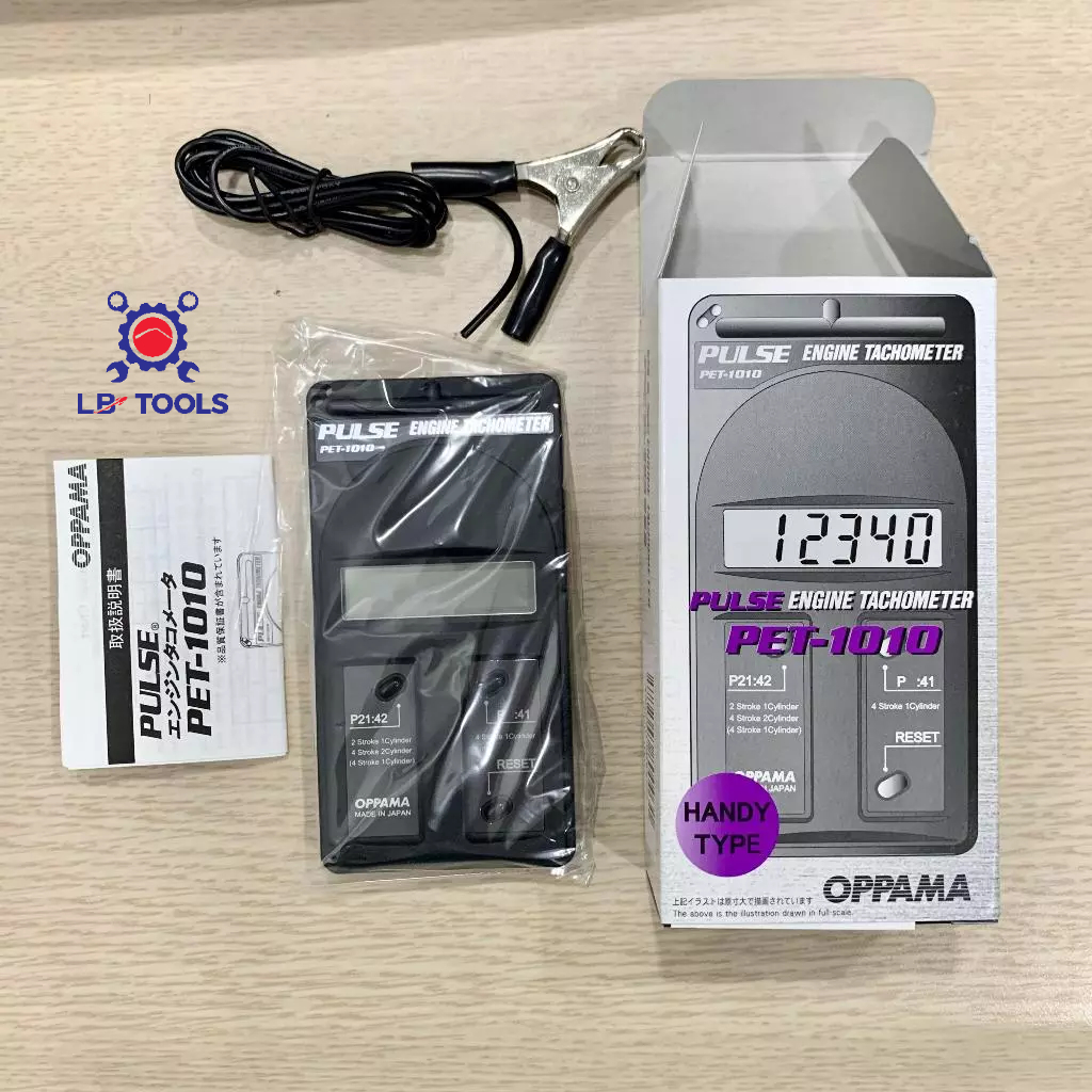 Đồng hồ đo tốc độ vòng tua xe máy Oppama PET-1010 - Sử dụng rộng rãi ...