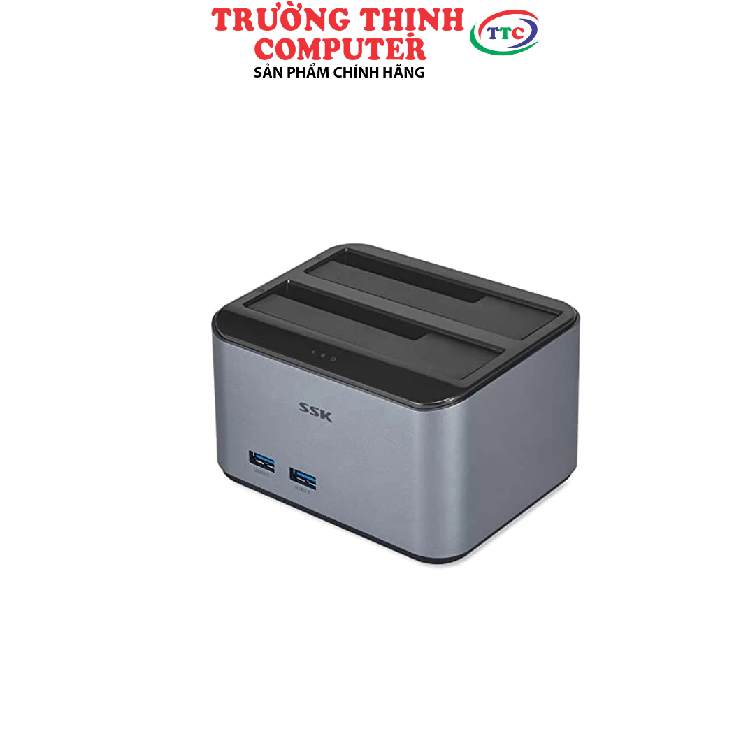 BOX ĐỰNG Ổ CỨNG USB 3.0 RA CỔNG SATA III 2.5/3.5 DK108 SSK | Shopee Việt Nam