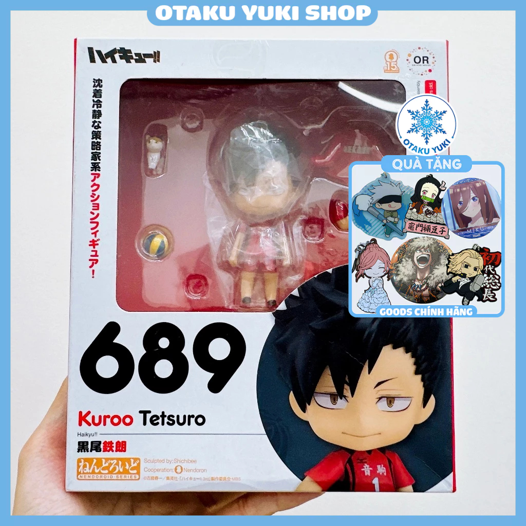 [Chính Hãng] Mô Hình Nendoroid Tetsuro Kuroo - Haikyuu!! Nendoroid 689 ...