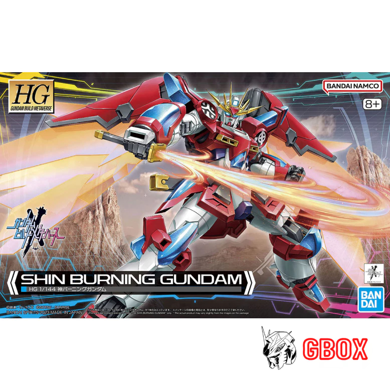 Gundam HG Shin Burning Build Metaverse HGBF HGBM Bandai 1/144 Mô hình nhựa lắp ráp | Shopee Việt Nam