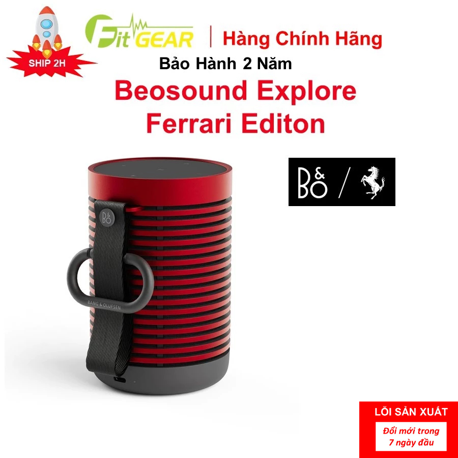Loa Di Động B&O Beosound Explore Ferrari Edition Chính Hãng - Bảo Hành ...