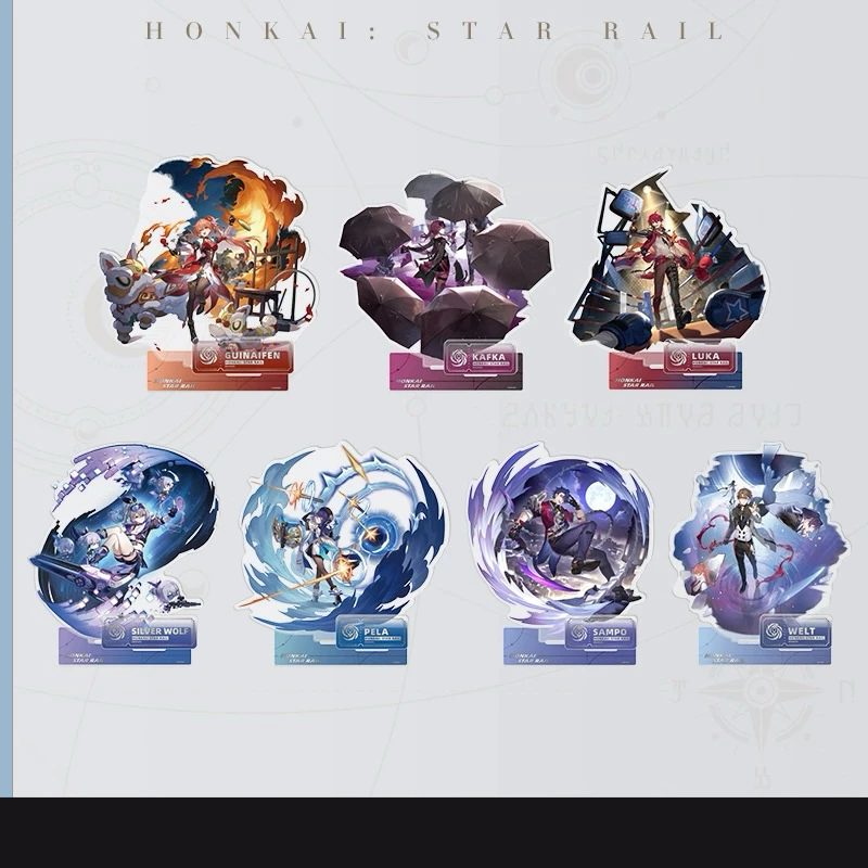 [Honkai: Star Rail][Chính Hãng] Standee Trưng Bày Nhân Vật HSR Vận Mệnh ...
