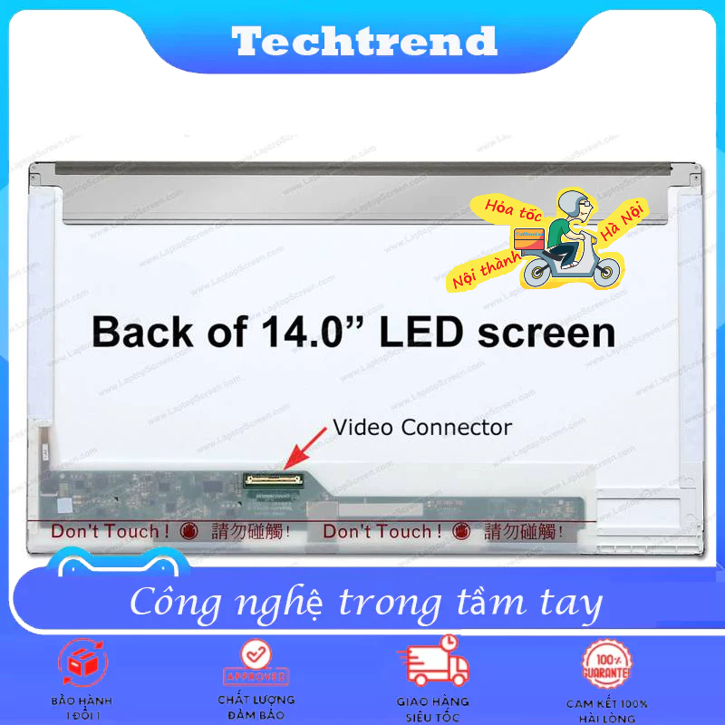 [BẢO HÀNH 1 ĐỔI 1] Màn hình laptop HP Compaq Presario CQ42, G42 14 inch ...