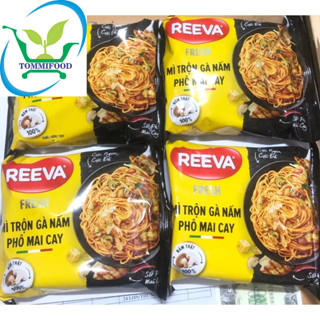 [ MÌ TRỘN REEVA ] THÙNG 30 GÓI Mì REEVA Mì Trộn Gà Nấm Phô Mai Cay Gói ...