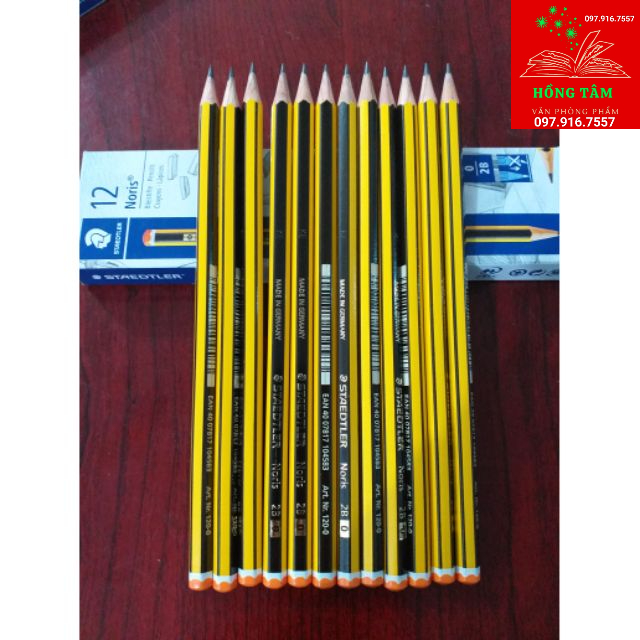 Sét 12 bút chì đức 120 2b,hb chính hãng staedtler | Shopee Việt Nam