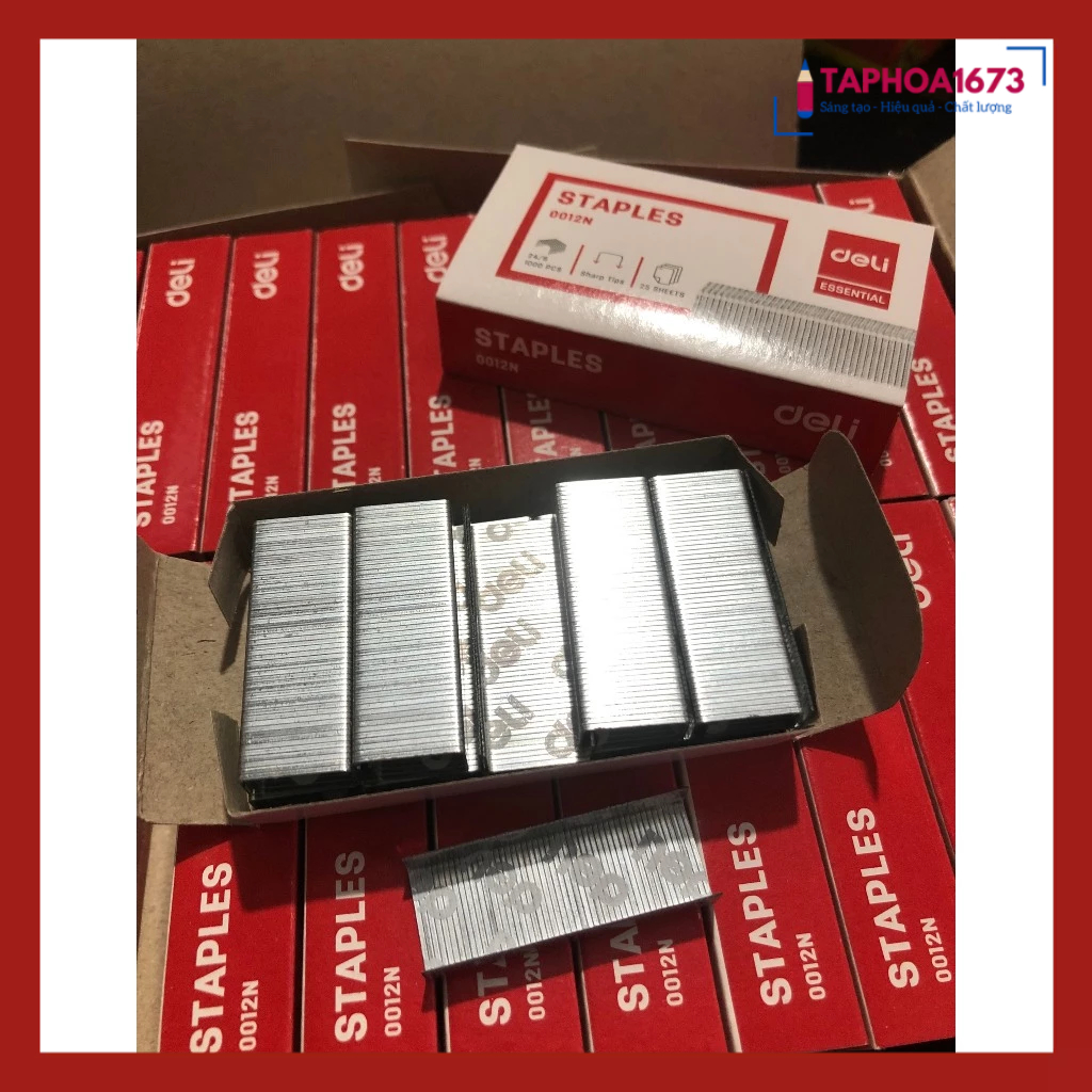 Đạn Ghim Deli 0012N Cỡ 24/6 Đẹp (Hộp 20.000 Đạn) | Shopee Việt Nam
