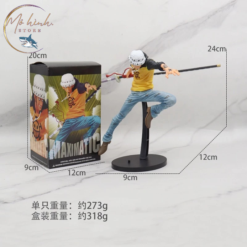 Mô Hình OnePiece Law chiến đấu siêu ngầu 24cm nặng 320g - One Piece - có hộp màu (Full Box ...