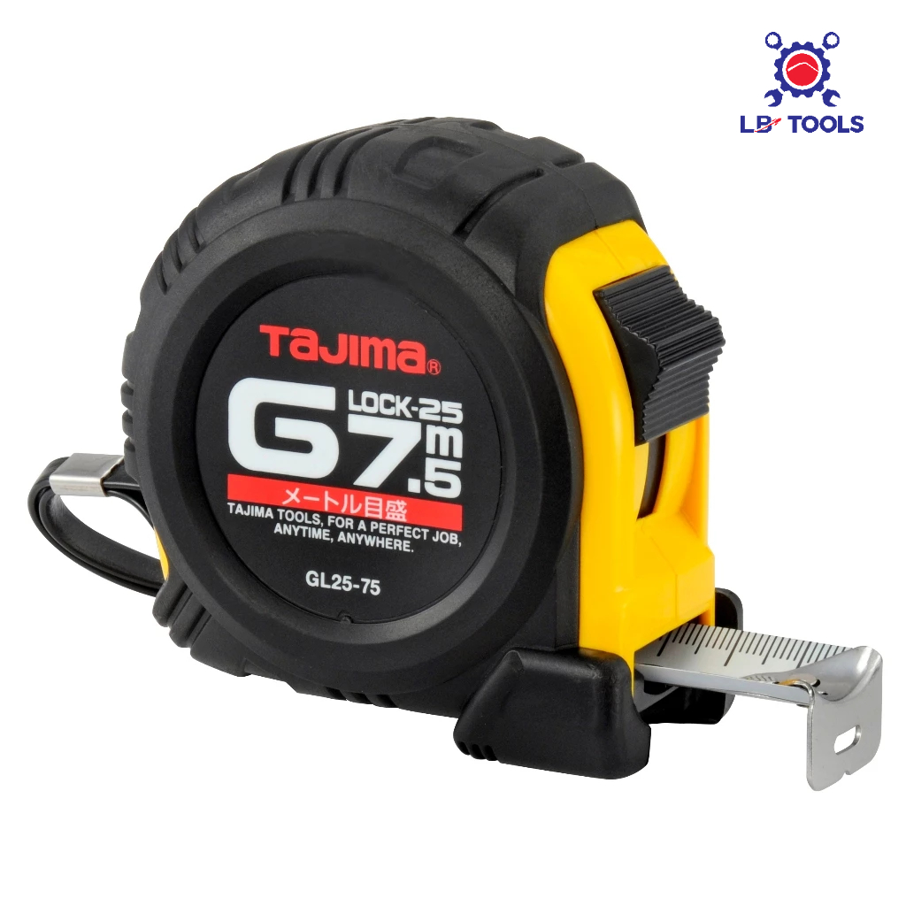 Thước cuộn 7.5m TAJIMA Nhật chống va đập G5P75MW - Thước kéo 7.5 mét ...