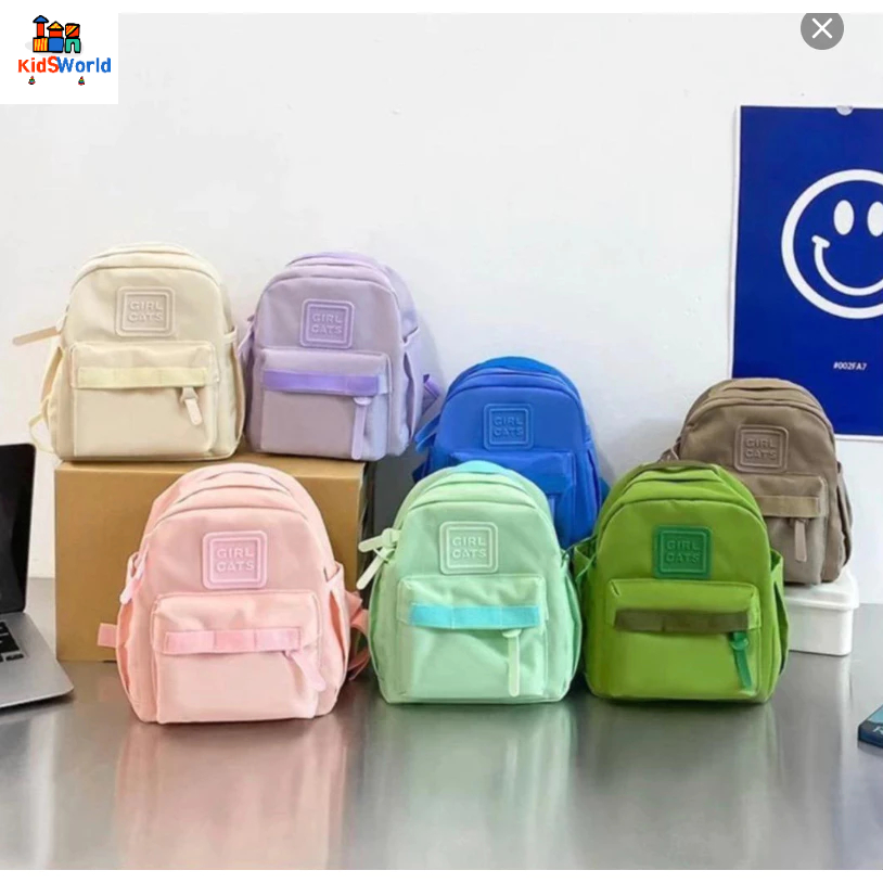 Balo mẫu giáo mini Basic chống thấm nước đi học bé trai,bé gái,Balo Nam ...