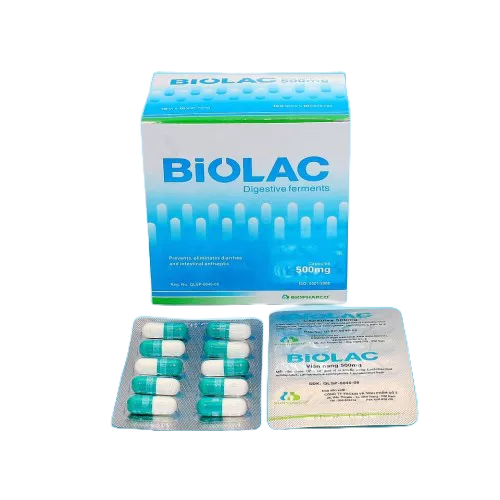Men vi sinh đường ruột Biolac Hộp 100 viên - Lọ 100 viên | Shopee Việt Nam