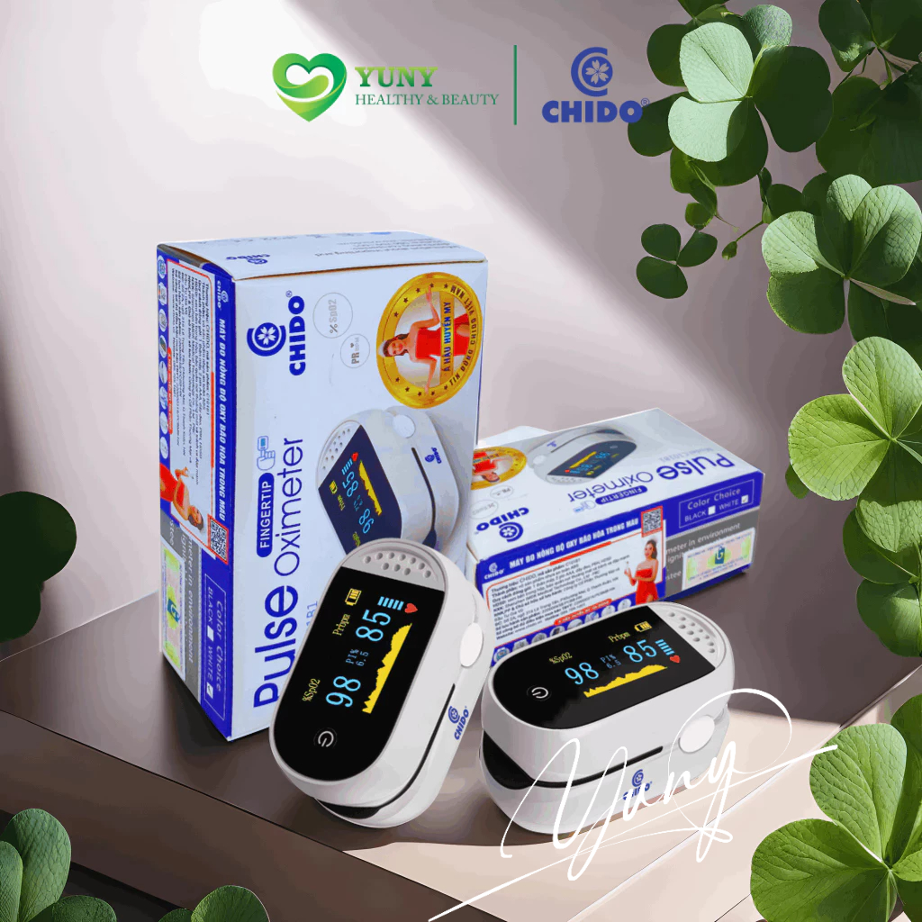 Máy Đo Nồng Độ Oxy Trong Máu SpO2 CHIDO Nhật Bản | Shopee Việt Nam