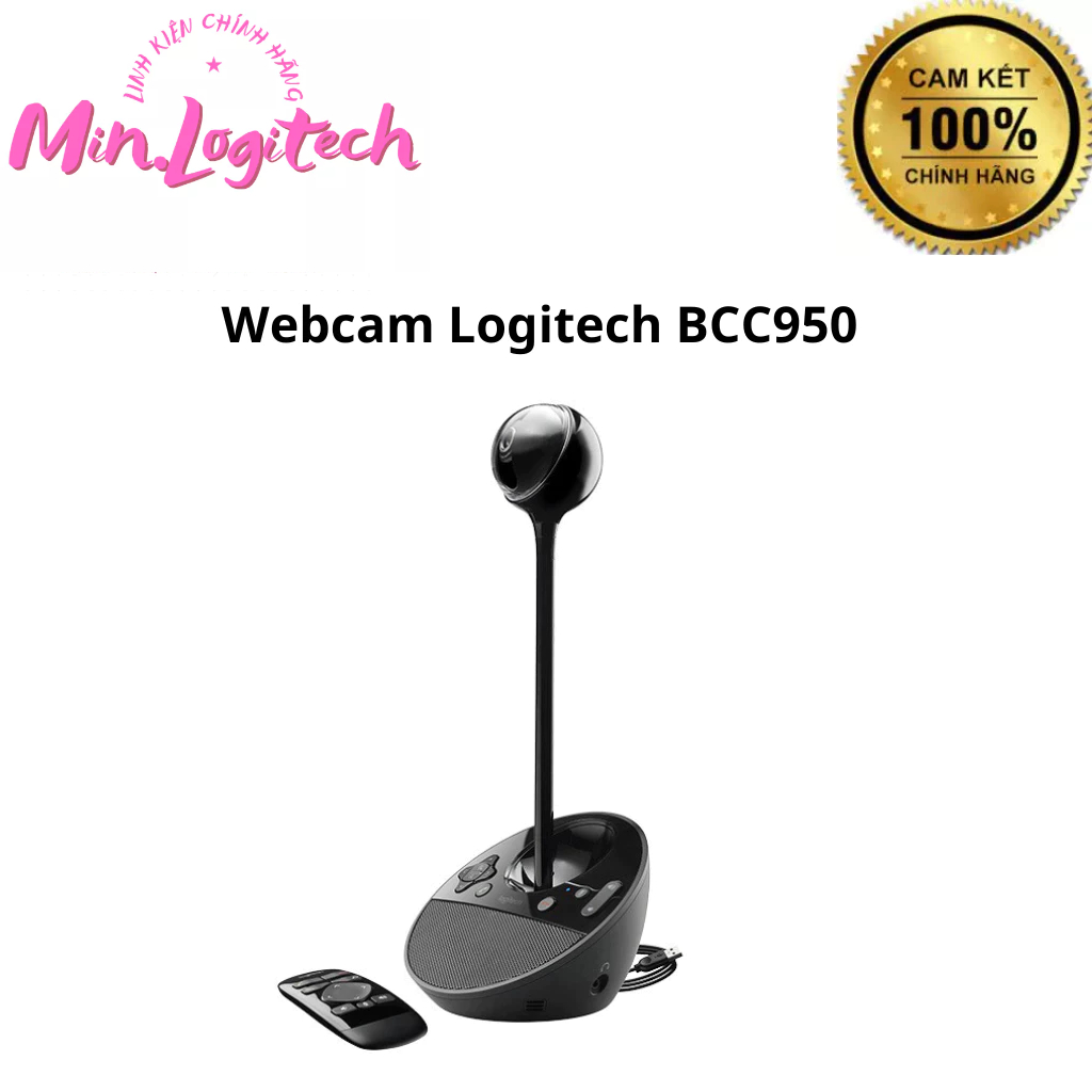Webcam Logitech BCC 950 - Sản Phẩm Chính Hãng | Shopee Việt Nam