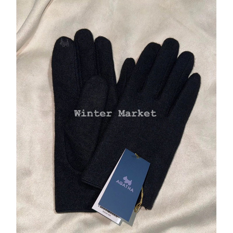 Bao tay đi lạnh Smart Wool hãng Agatha ấm áp touch phone, găng tay đi ...