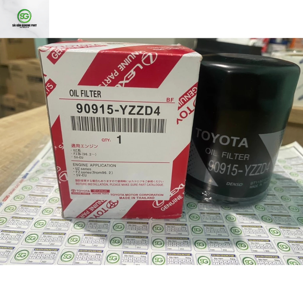 Lọc nhớt, lọc dầu động cơ xe Fortuner, Innova, Prado, LandCruiser ...