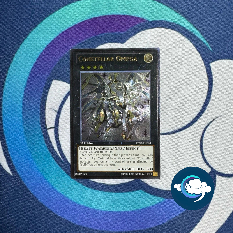 Thẻ bài YugiOh! (UK) - LTGY-EN091; Constellar Omega; Ultimate rare ...