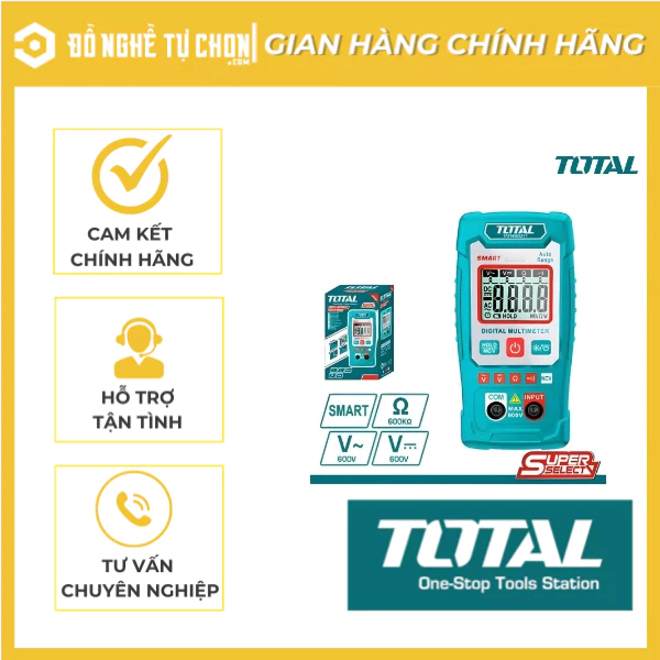 Đồng hồ đo điện vạn năng Total - TMT460011 - CHÍNH HÃNG GIÁ TỐT ...