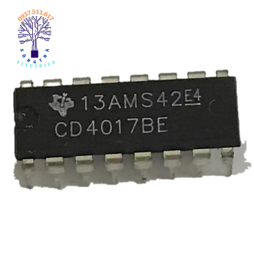 IC đếm CD4017BE (DIP) | Shopee Việt Nam