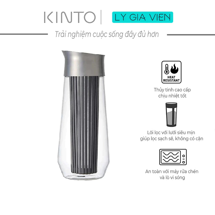 Bình Làm Cà Phê Ủ Lạnh Kinto Luce Cold Brew Carafe 1L | Shopee Việt Nam
