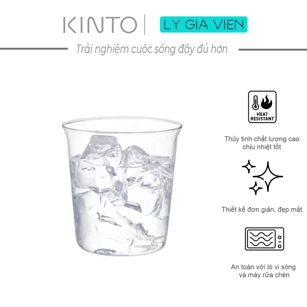 Cốc Uống Cafe Kinto Cast Water Glass 250ml | Shopee Việt Nam