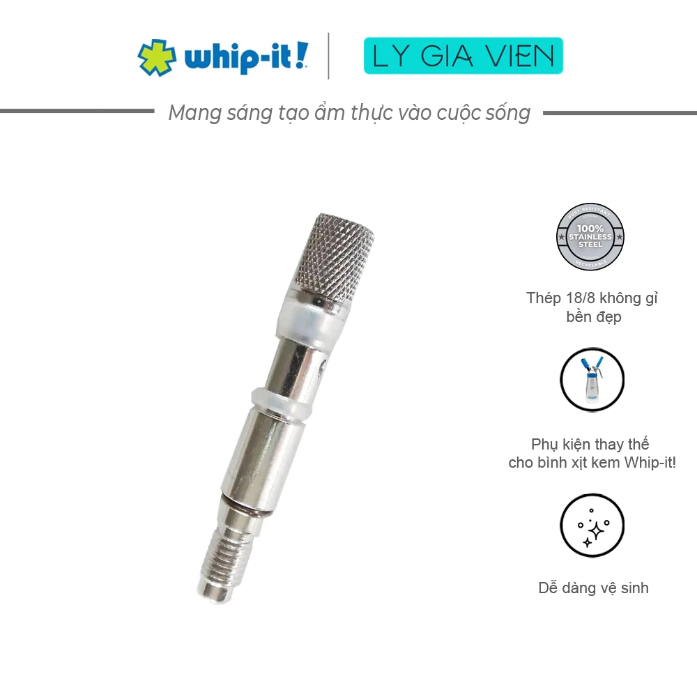 Pittong Bình Xịt Kem Whip-it! PRT-96 S/S Piston Valve | Shopee Việt Nam