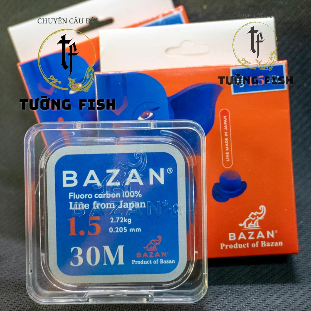 Dây thẻo Bazan Fluorocarbon nhiều size x 30m | Shopee Việt Nam