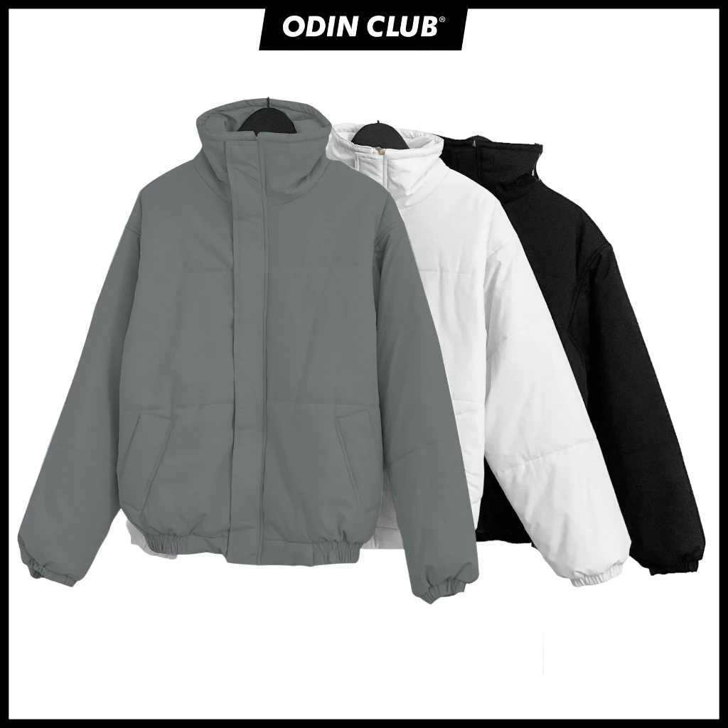 Áo Khoác Phao ODIN CLUB, Áo phao form rộng nam nữ unisex, Local Brand ...