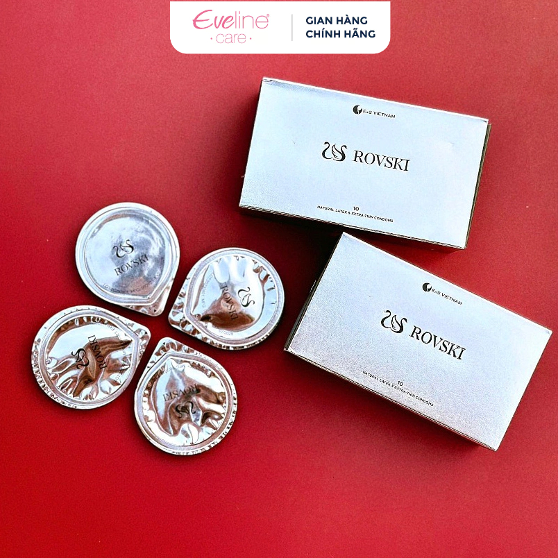 Bao Cao Su Rovski Hương Nước Hoa Siêu Mỏng, Nhiều Gel Bôi Trơn Kéo Dài ...