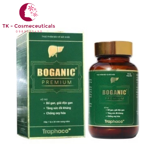 (CHÍNH HÃNG) Boganic Premium Traphaco Giúp Thải Độc Gan, Mát Gan Chống ...