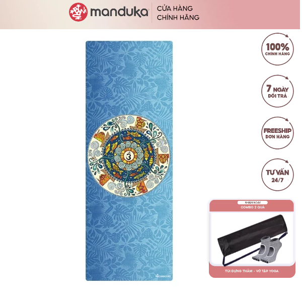 Thảm yoga du lịch PU Nagudi hoa văn mỹ thuật | Shopee Việt Nam