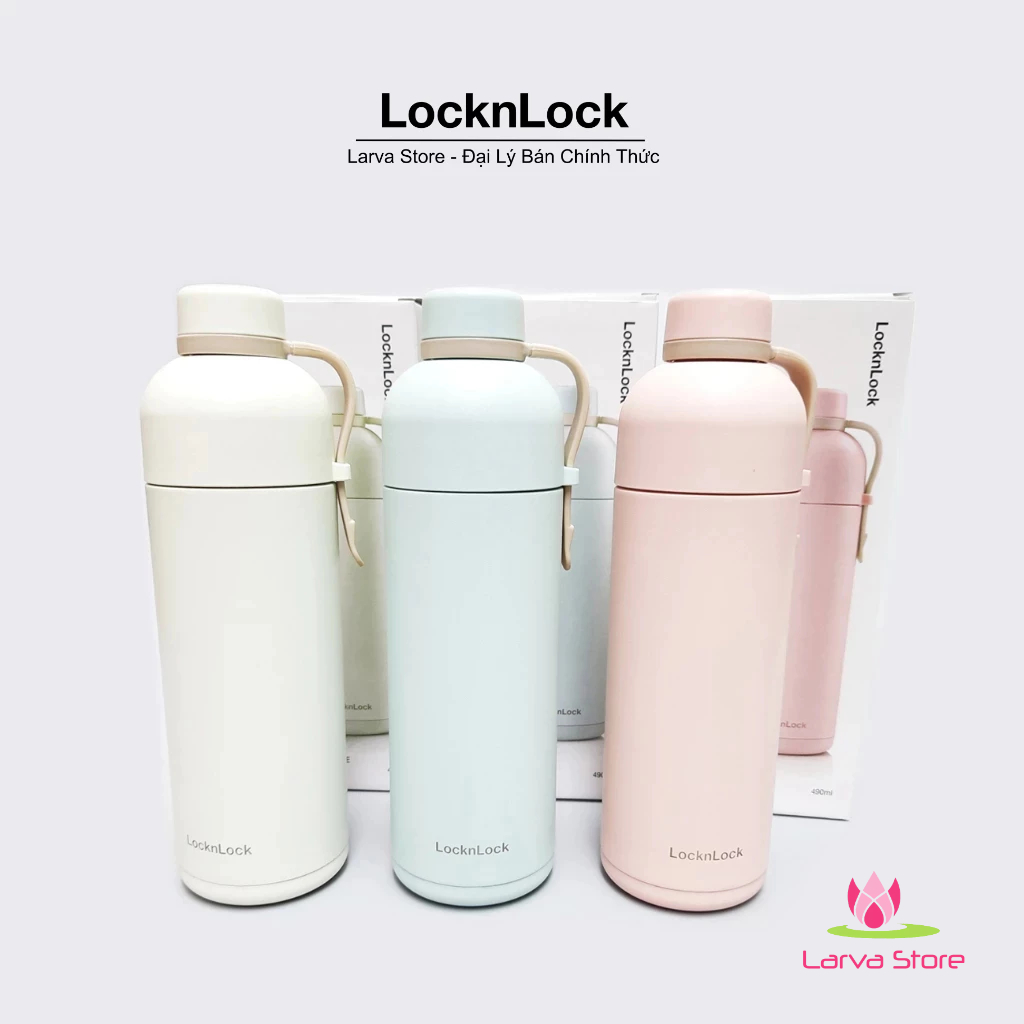 Bình Giữ Nhiệt Lock&Lock Belt Bottle LHC4267 490ml - Larva Store ...