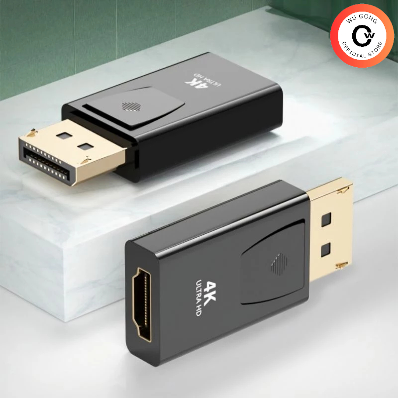 [DisplayPort to HDMI - Size nhỏ] Ultra 4K 1080p Displayport sang HDMI ...
