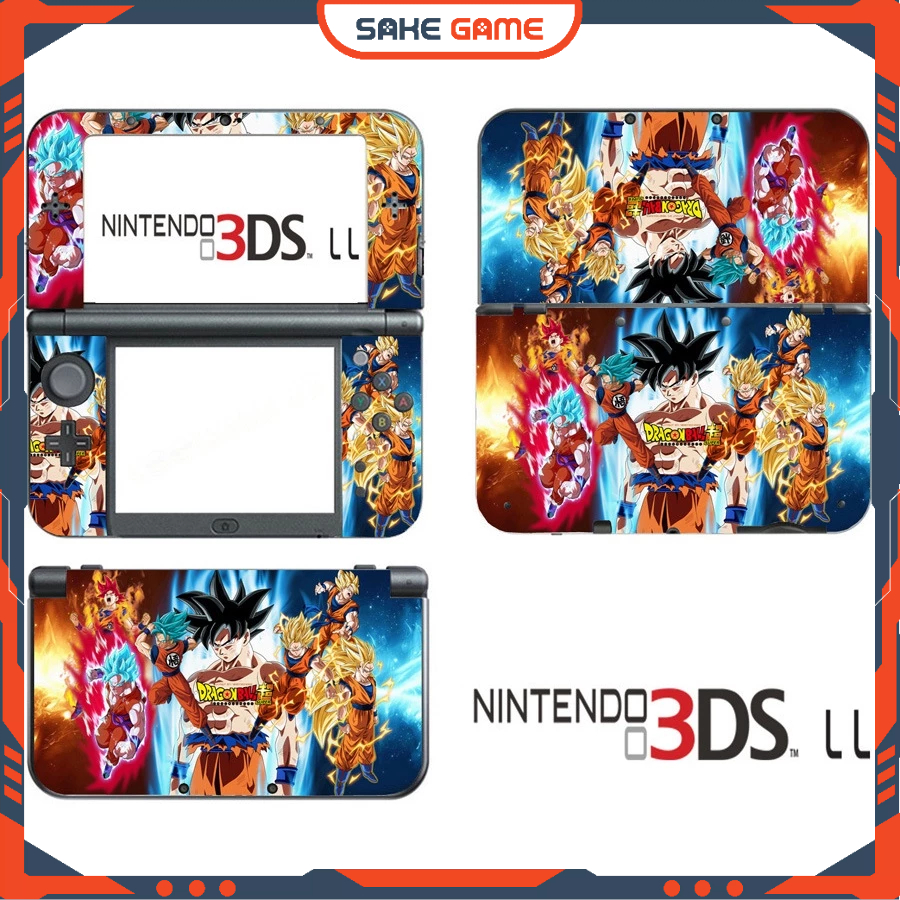 Miếng dán skin Nintendo 3DS XL skin Nintendo 3DS LL decal Nintendo 3DS ...