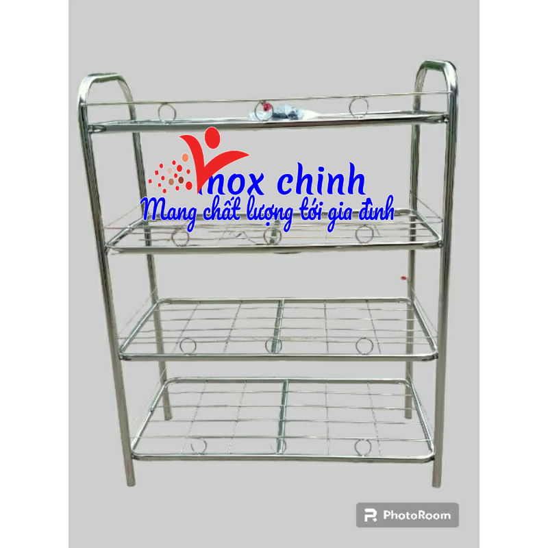 KỆ ĐỂ GIÀY ,KỆ ĐỂ DÉP INOX ĐA NĂNG. 4 TẦNG | Shopee Việt Nam