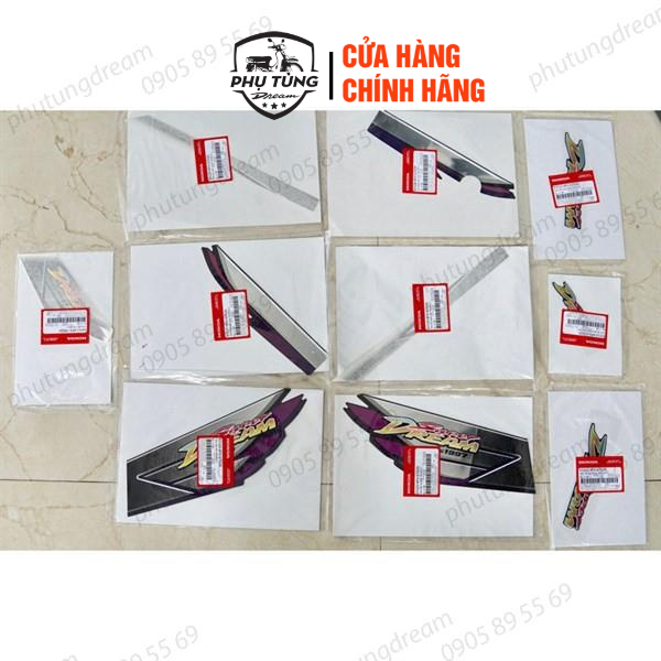 Bộ tem super dream limited có tem nổi | Shopee Việt Nam