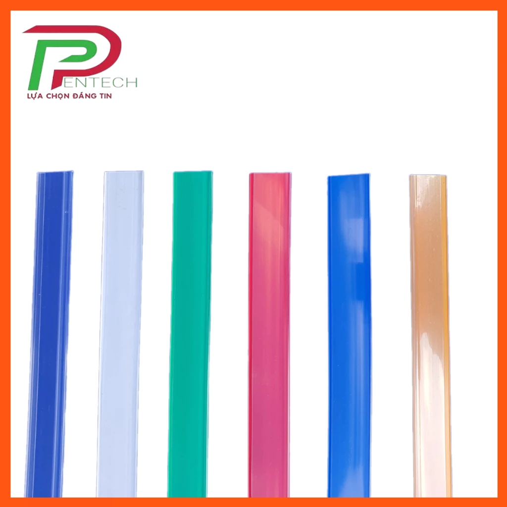 Nẹp nhựa siêu thị, nẹp bảng giá. nẹp meka siêu thị (Đỏ/Xanh Dương/Xanh ...