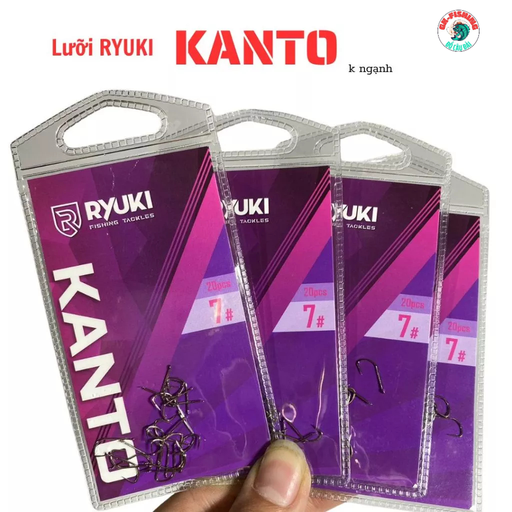 Lưỡi câu Kanto k ngạnh (vỉ 20c) | Shopee Việt Nam